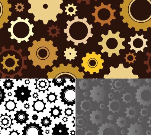 意外にかわいいメカニカル素材！ギア（歯車）のベクターイラスト素材まとめ（商用可あり・AI・EPS・PDF・SVG） － Free-Style – ALL FREE